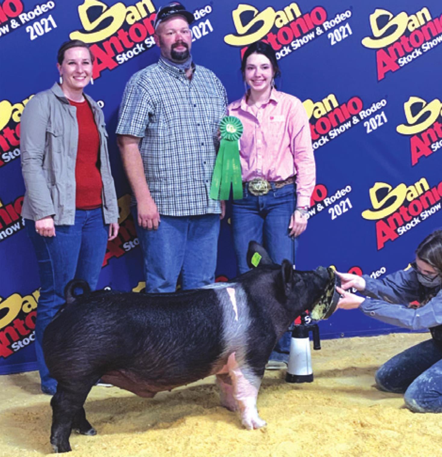 Snook FFA exhibits at SA, HLSR, Rodeo Austin | Burleson County Tribune