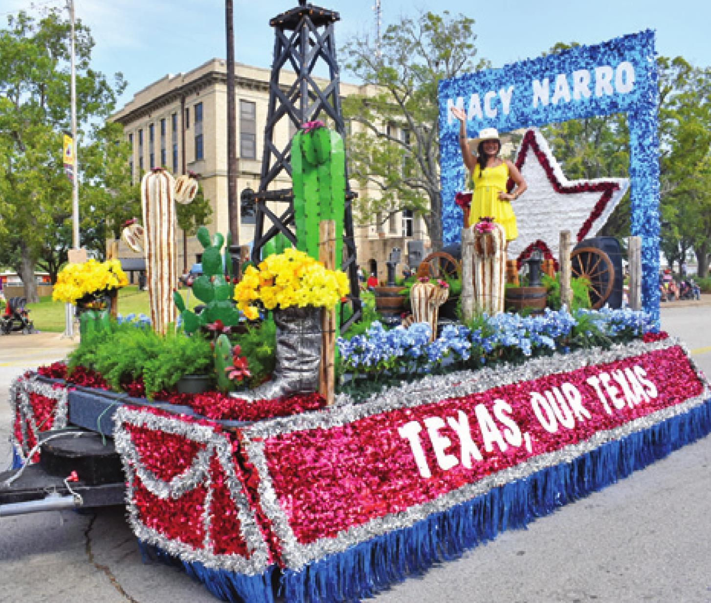 Fritcher wins top queen float in BC Fair parade | Burleson County Tribune
