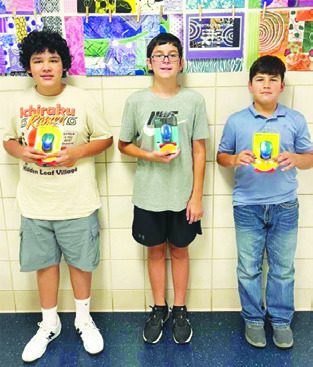 These Caldwell Junior High students had perfect attendance during the ...