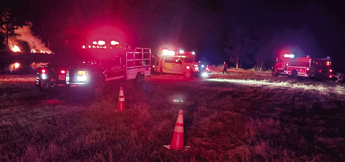 Fire burns pasture, hay off F.M. 1361 | Burleson County Tribune