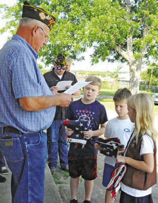 VFW holds flag retirement ceremony | Burleson County Tribune