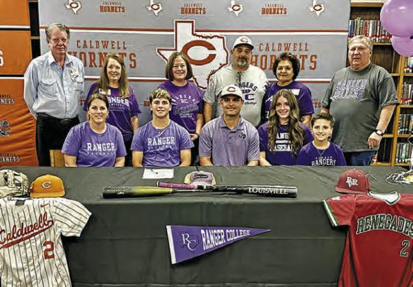 CALDWELL HIGH SCHOOL baseball player | Burleson County Tribune