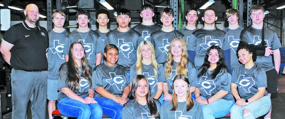 THE 2023 CALDWELL HIGH SCHOOL POWERLIFTING team | Burleson County Tribune